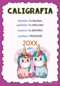 Las Mejores Caratulas de Caligrafía 【2026