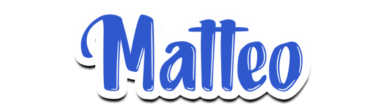 Títulos con nombre de Matteo - Caratulas para Cuadernos