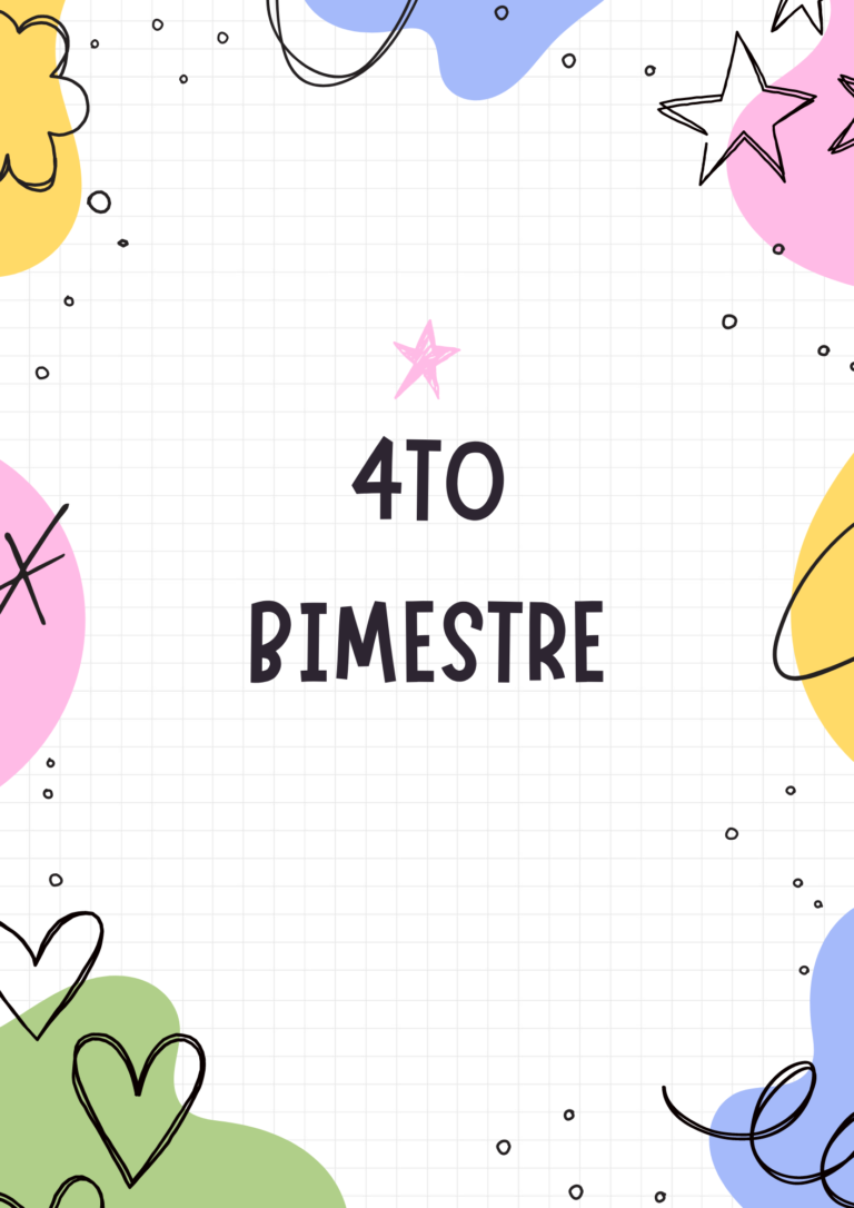 Portadas de 4to Bimestre 【2025