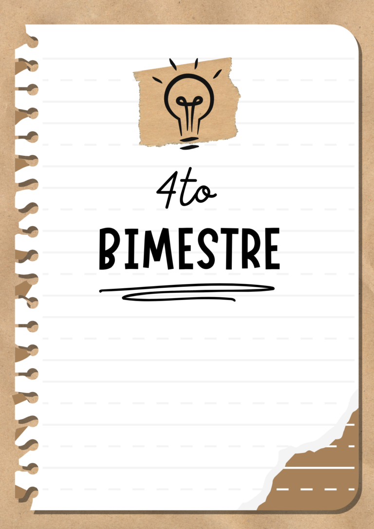 Portadas de 4to Bimestre 【2025
