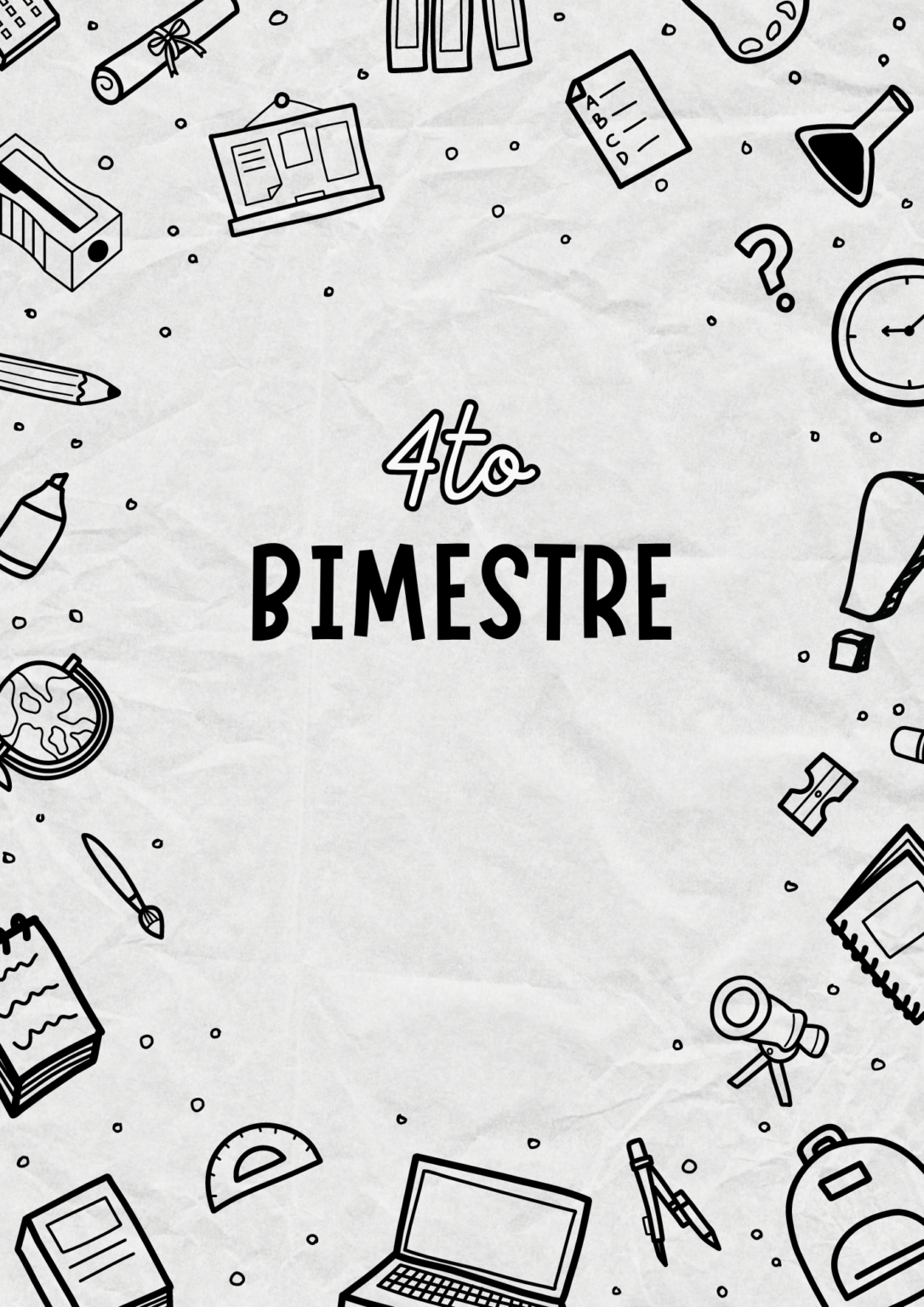 Portadas de 4to Bimestre 【2025