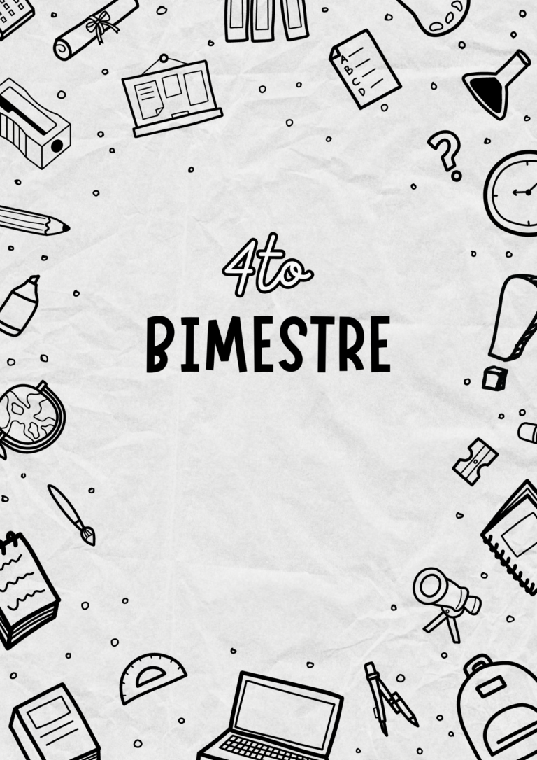 Portadas de 4to Bimestre 【2025