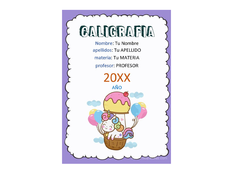 Las Mejores Caratulas de Caligrafía 【2022